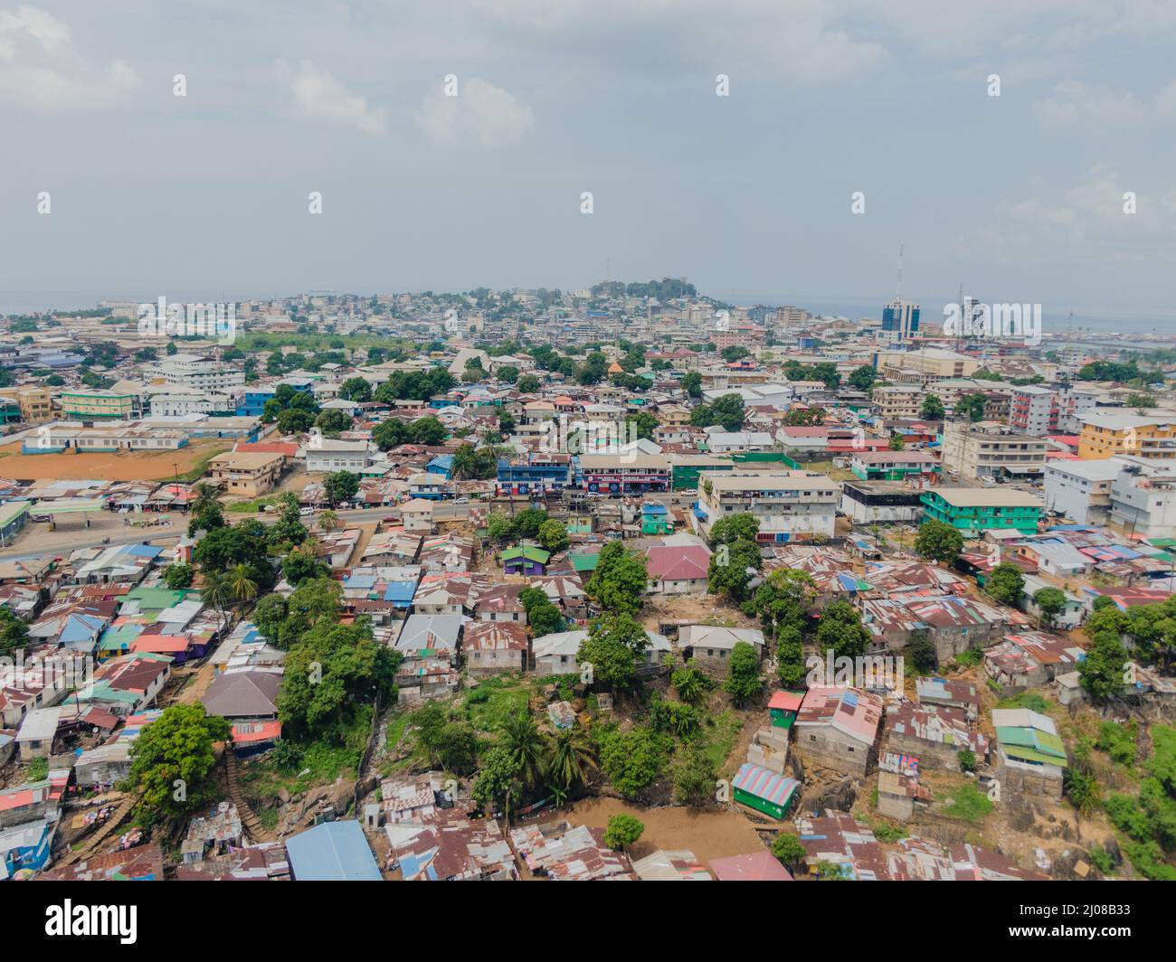 Liberia monrovia city view hi-res stock photography and images - Alamy