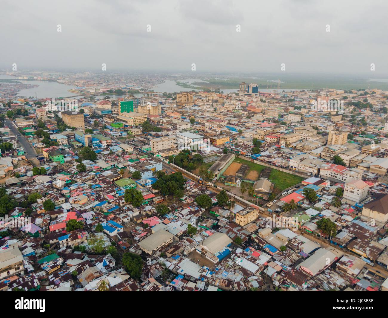 Liberia monrovia city view hi-res stock photography and images - Alamy