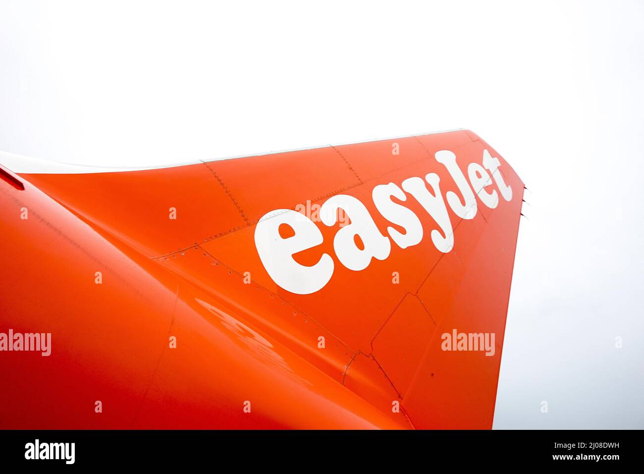 Easy Jet Airbus 320 at Belfast airport Stock Photo - Alamy