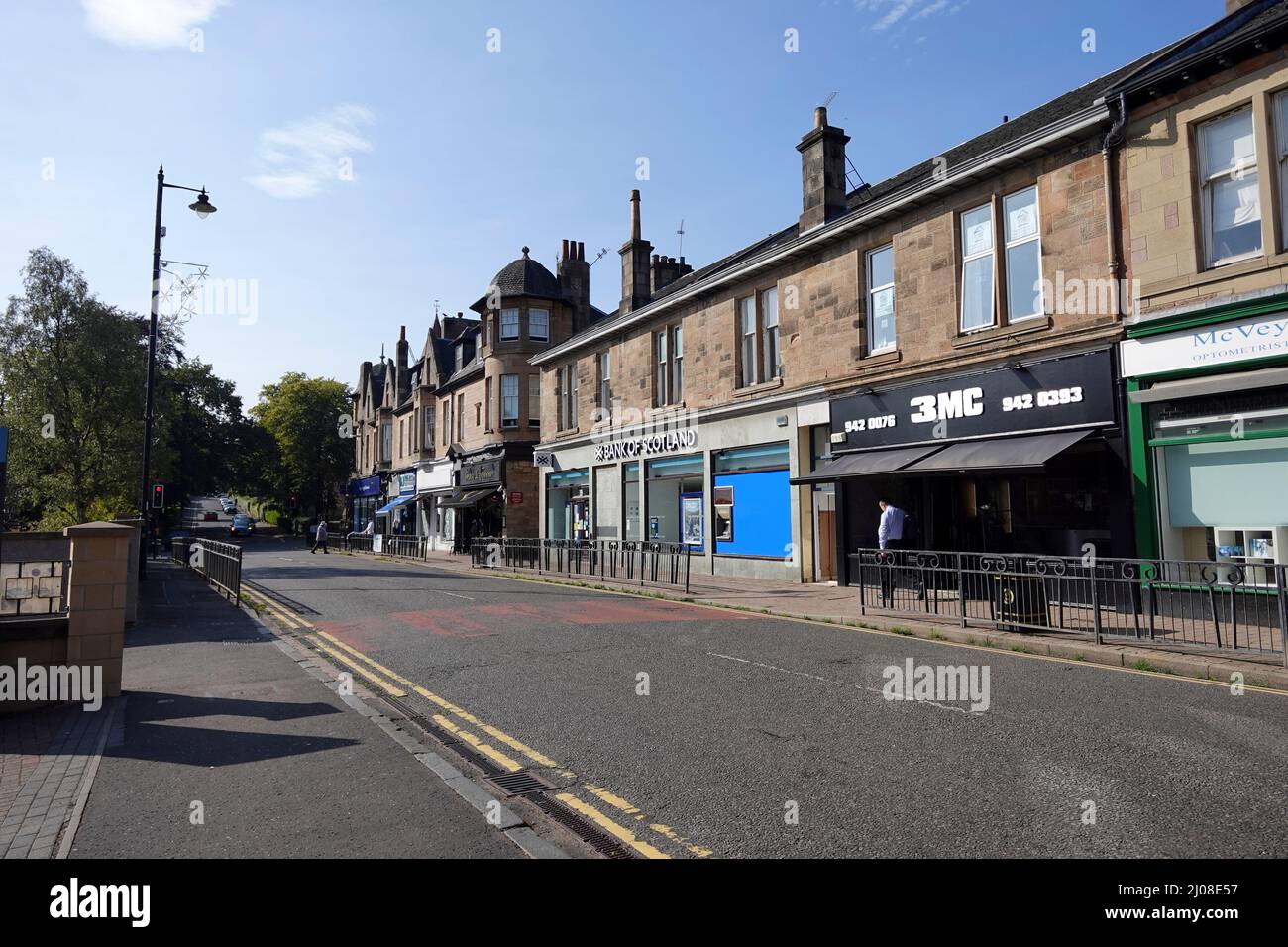 Bearsden Cross East Dunbartonshire Stock Photo - Alamy