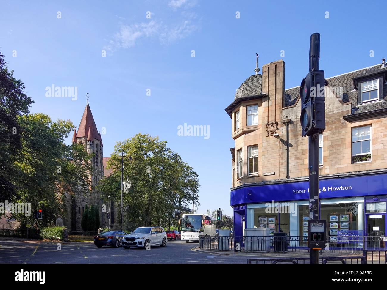 Bearsden Cross East Dunbartonshire Stock Photo - Alamy