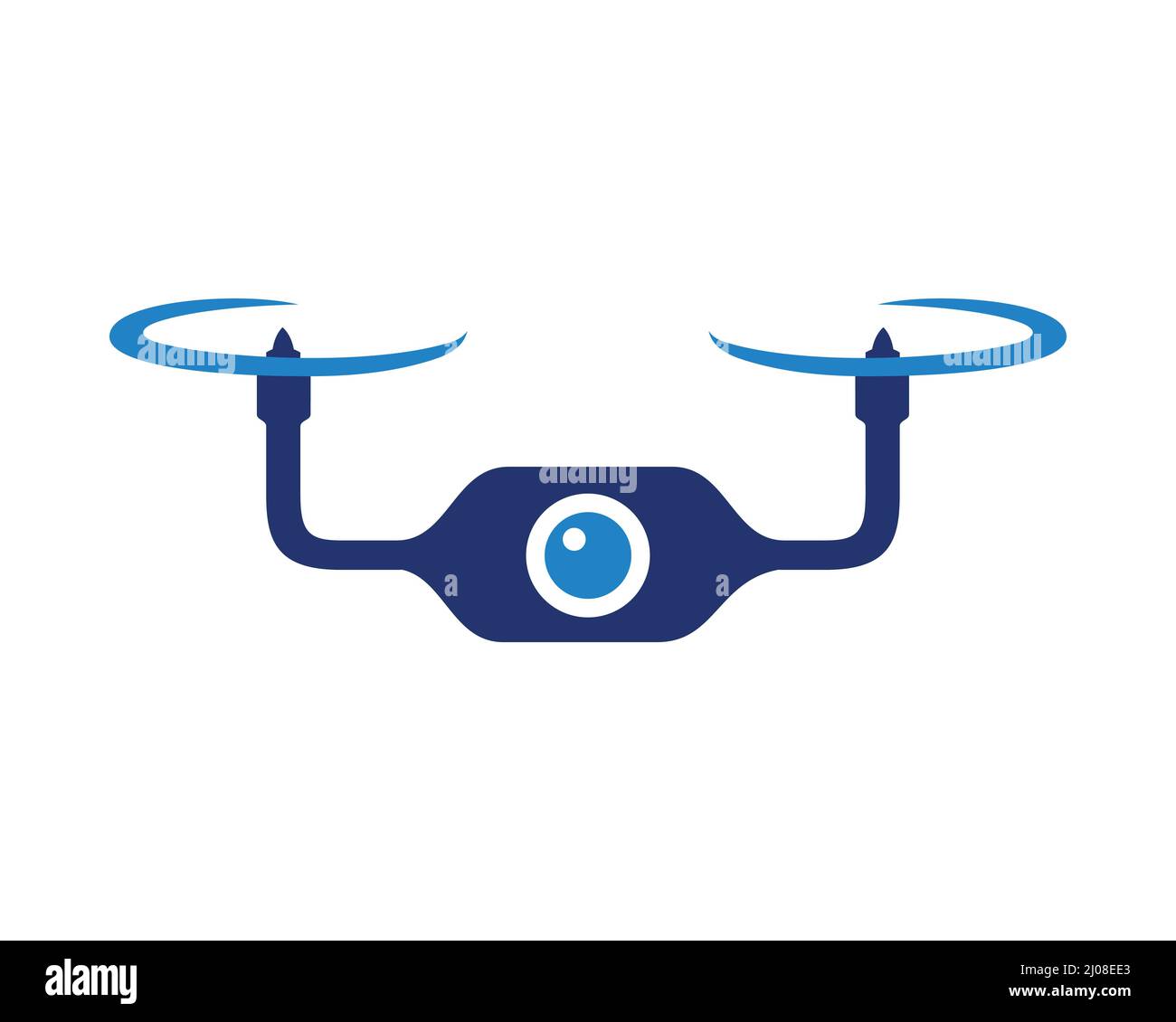 Drone, Aerial Photography and Aerial Videography Symbol Stock Vector ...