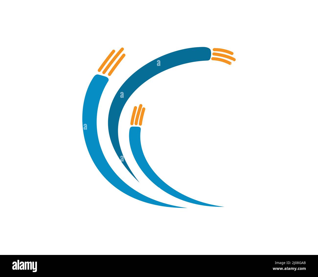 Simple Fiber Optic and Optical Fiber Symbol Stock Vector Image & Art ...