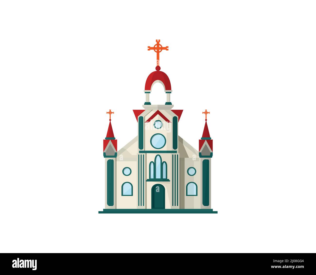 Religious community architecture Stock Vector Images - Alamy