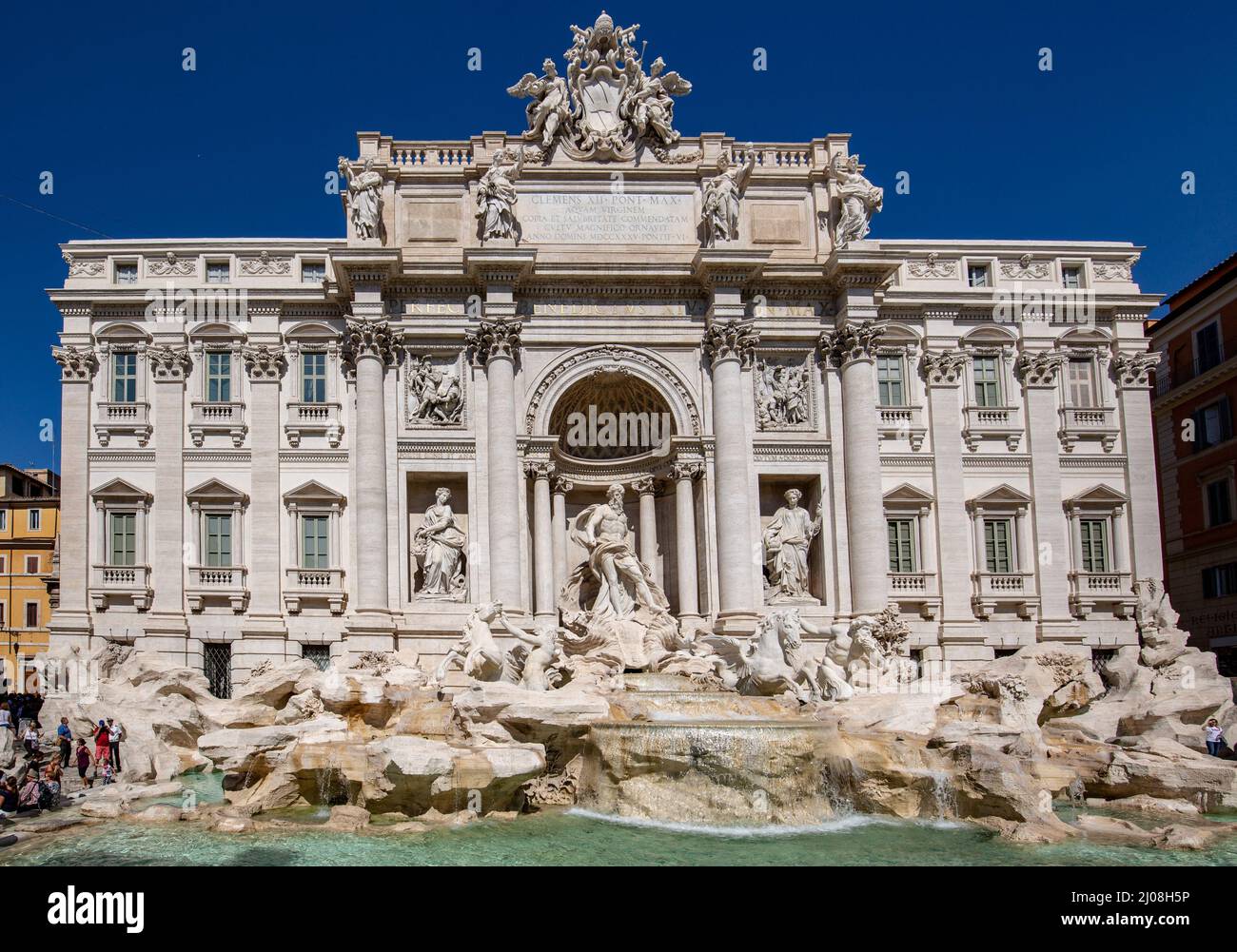 Rome aerial trevi hi-res stock photography and images - Alamy