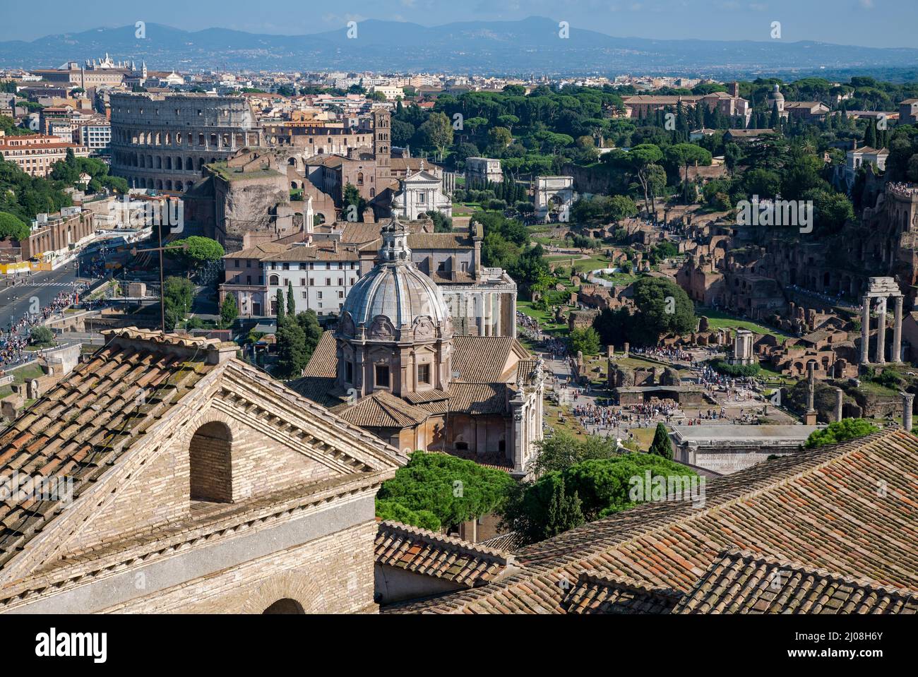 Coliseum square park hi-res stock photography and images - Alamy