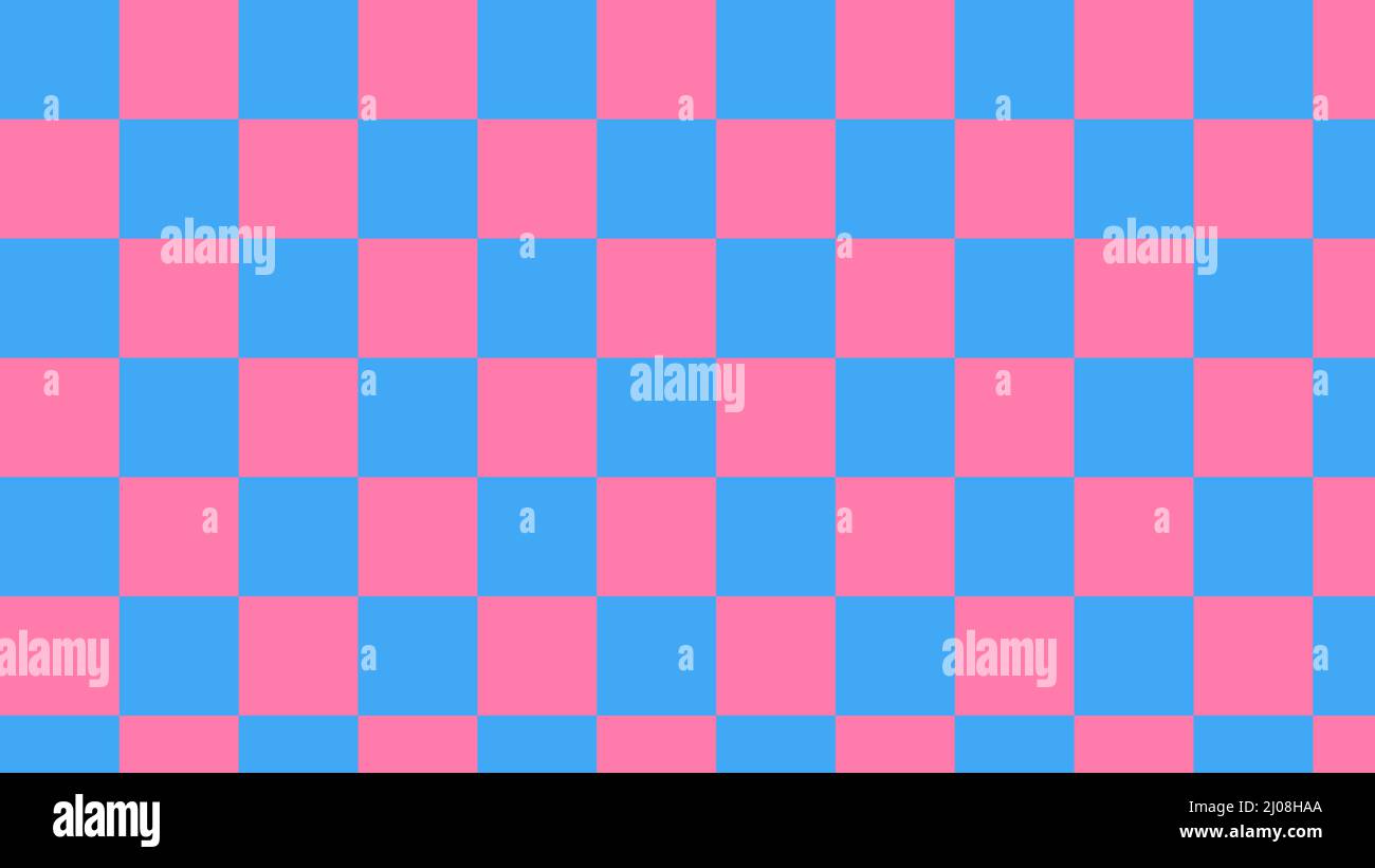 Blue and pink gingham pattern hi-res stock photography and images - Alamy