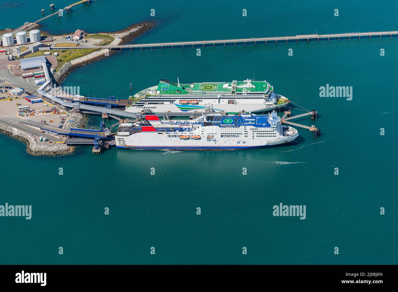 The Port of Holyhead is a commercial and ferry port in Anglesey, United ...