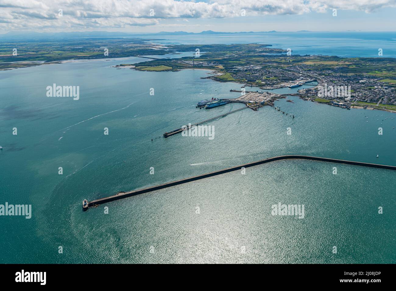 The Port of Holyhead is a commercial and ferry port in Anglesey, United ...