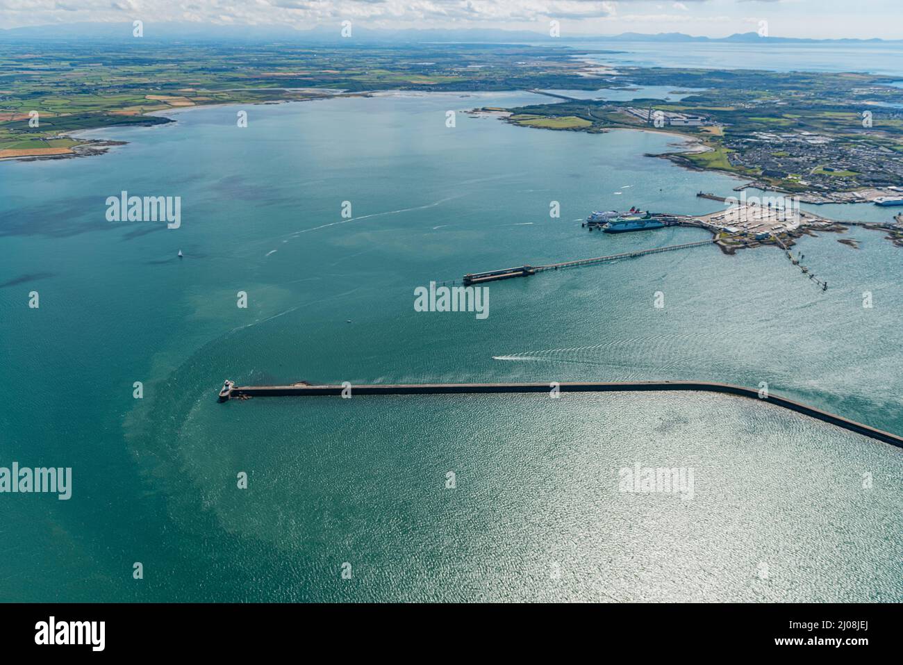 The Port of Holyhead is a commercial and ferry port in Anglesey, United ...