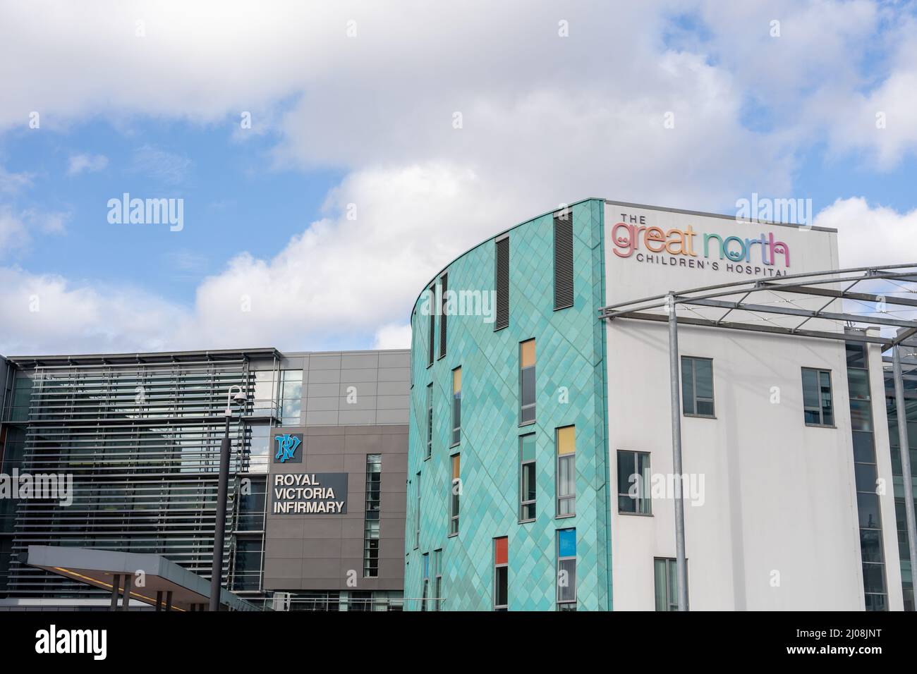 The Royal Victoria Infirmary, or RVI, home of the Great North Children ...