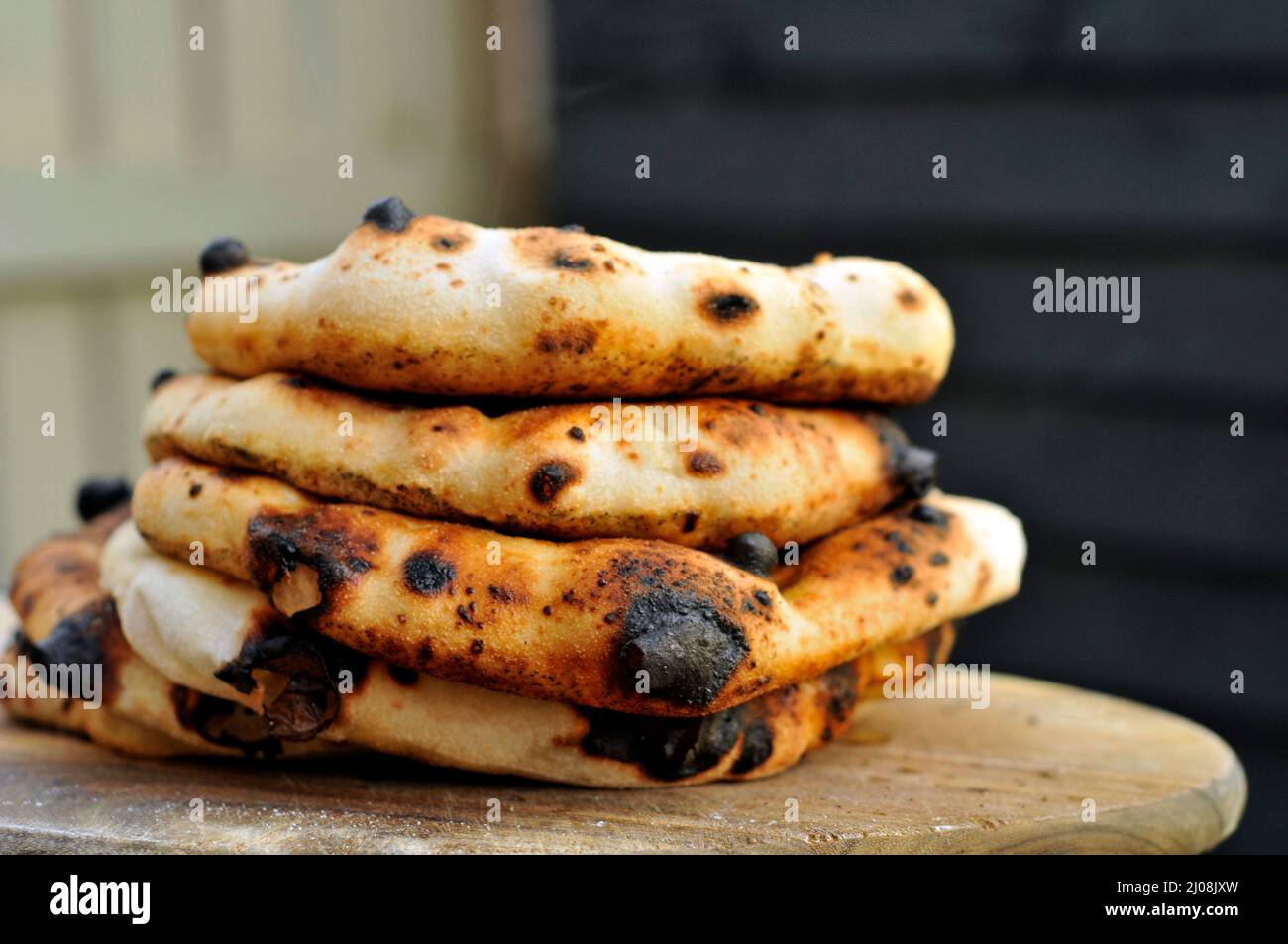 Hot pizza with smoke hi-res stock photography and images - Alamy