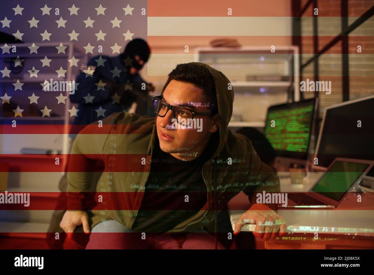 American hacker hi-res stock photography and images - Alamy