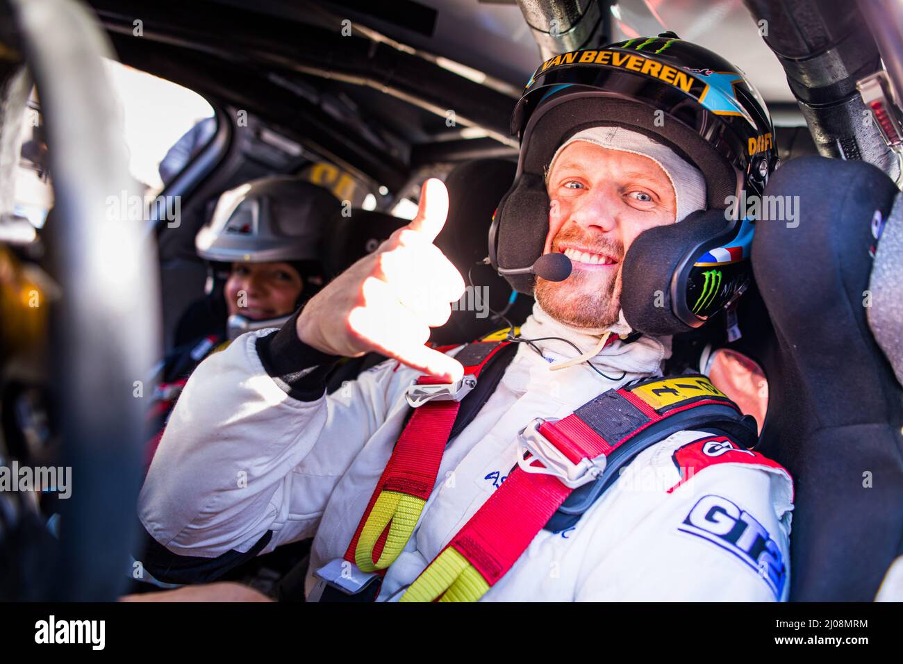 Le Touquet, France. 17th Mar, 2022. VAN BEVEREN Adrien, MARIE Gwenola ...