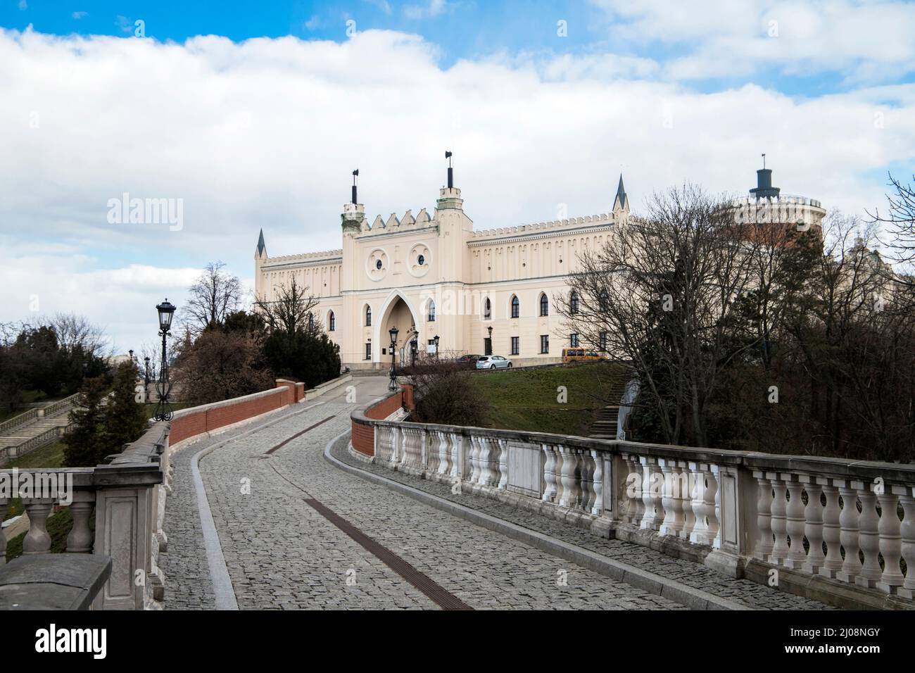 Lublin Castle, medieval monument castle Stock Photo - Alamy