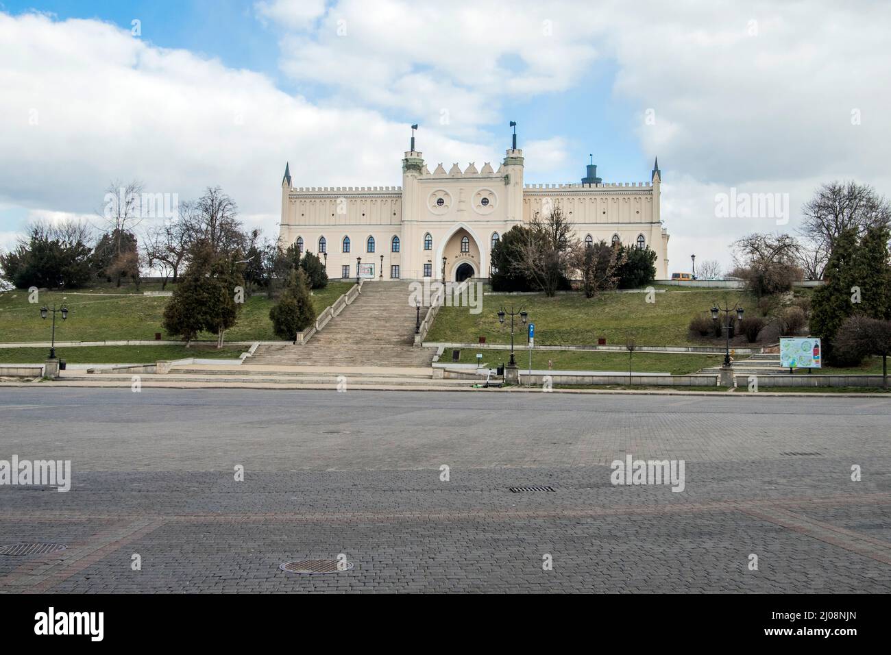 Lublin Castle, medieval monument castle Stock Photo - Alamy