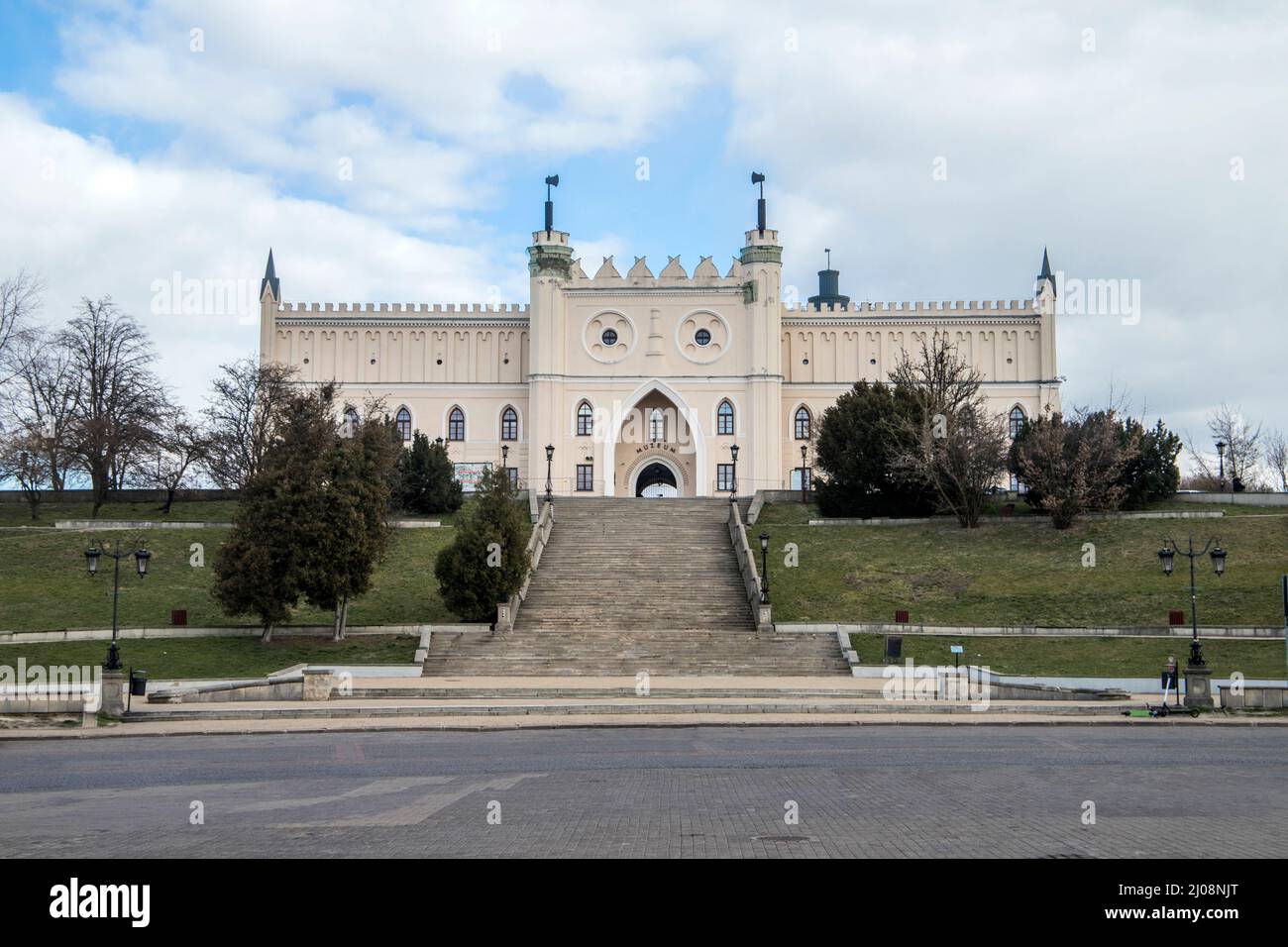 Lublin Castle, medieval monument castle Stock Photo - Alamy