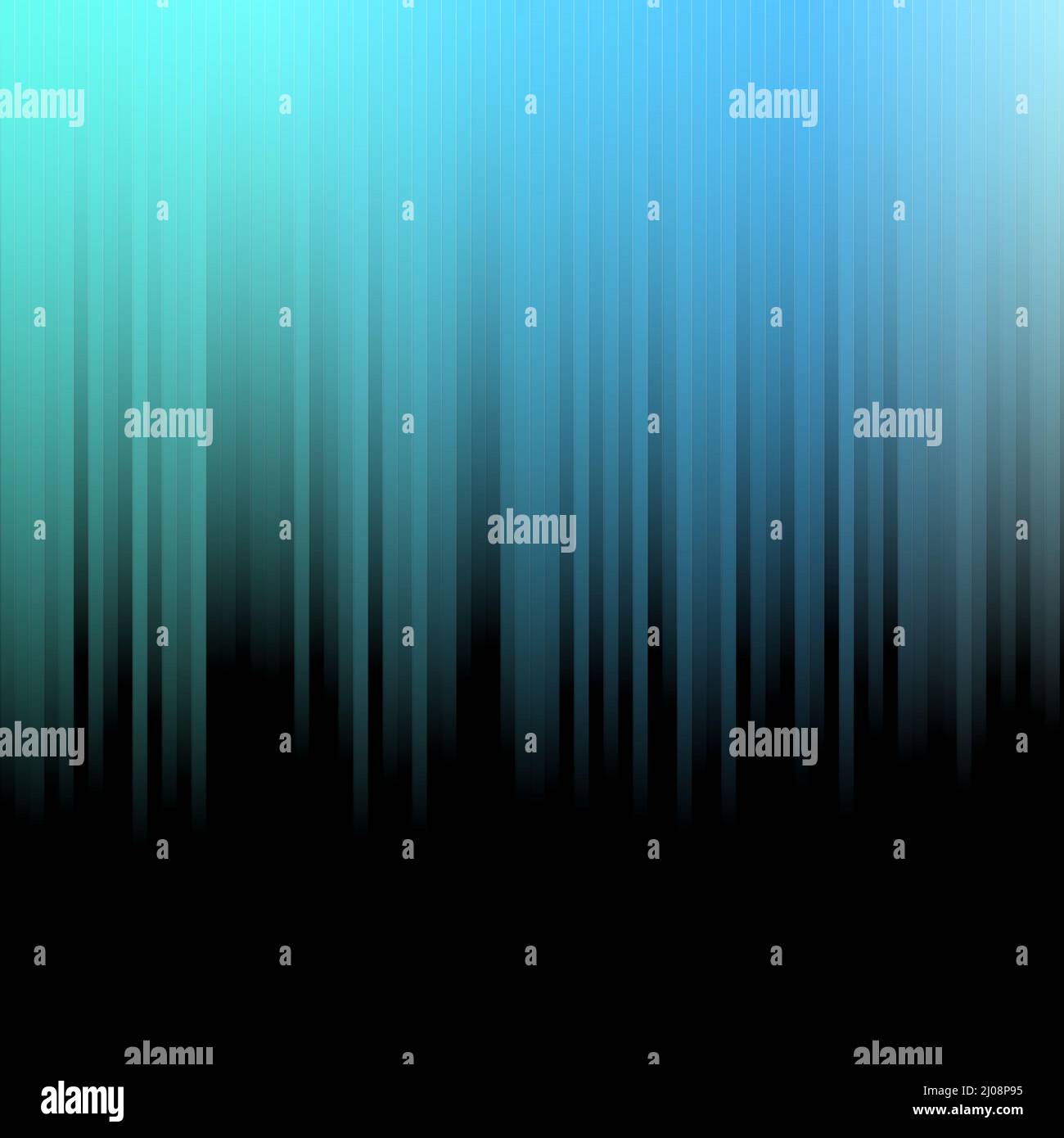 Illustration of gradient blue color falling on black background Stock ...