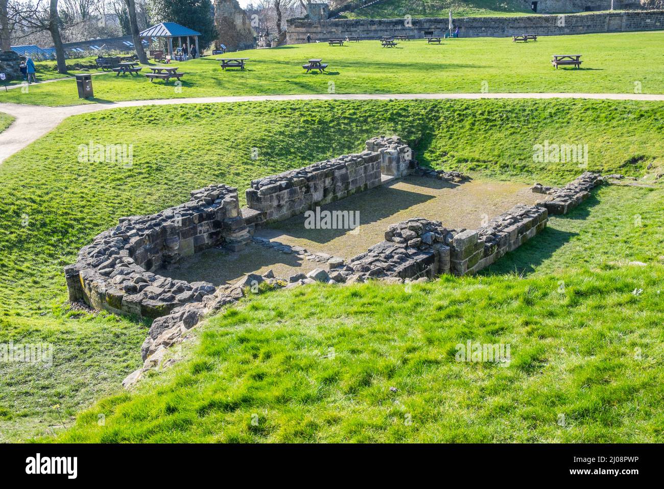 Anglo saxon fort illustration hi-res stock photography and images - Alamy
