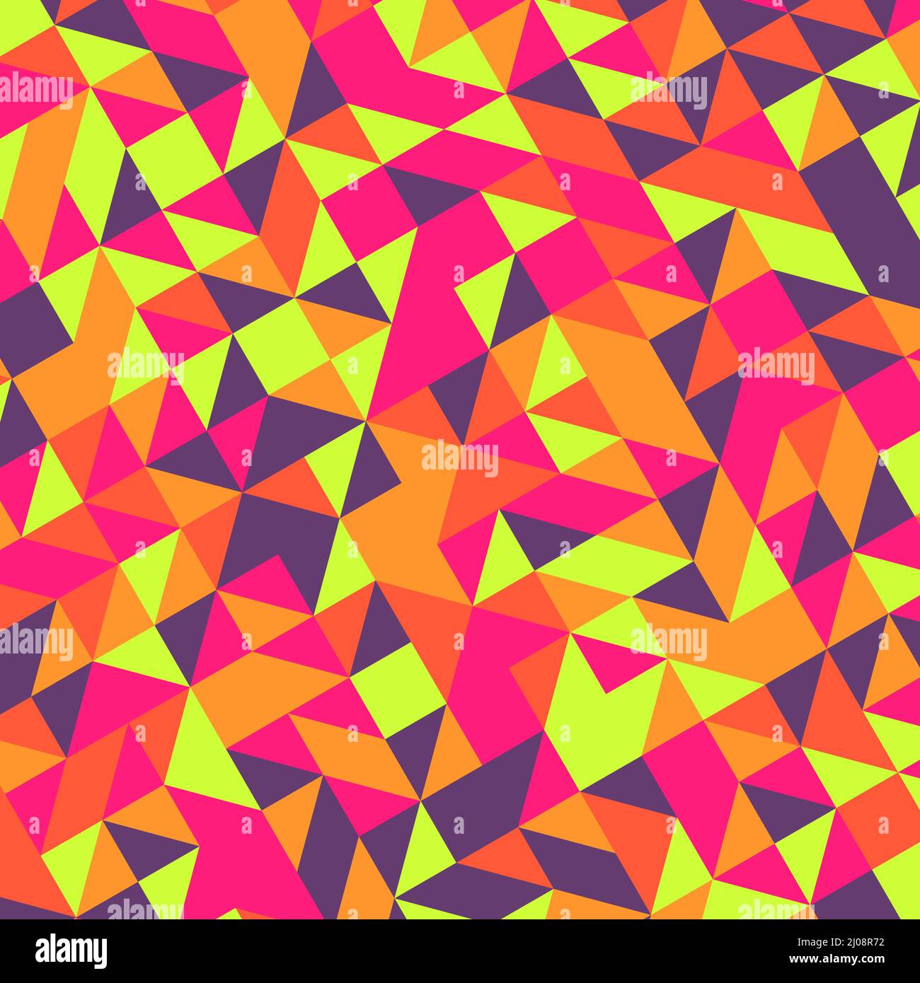 Illustration of abstract triangle patterns in the colorful background ...