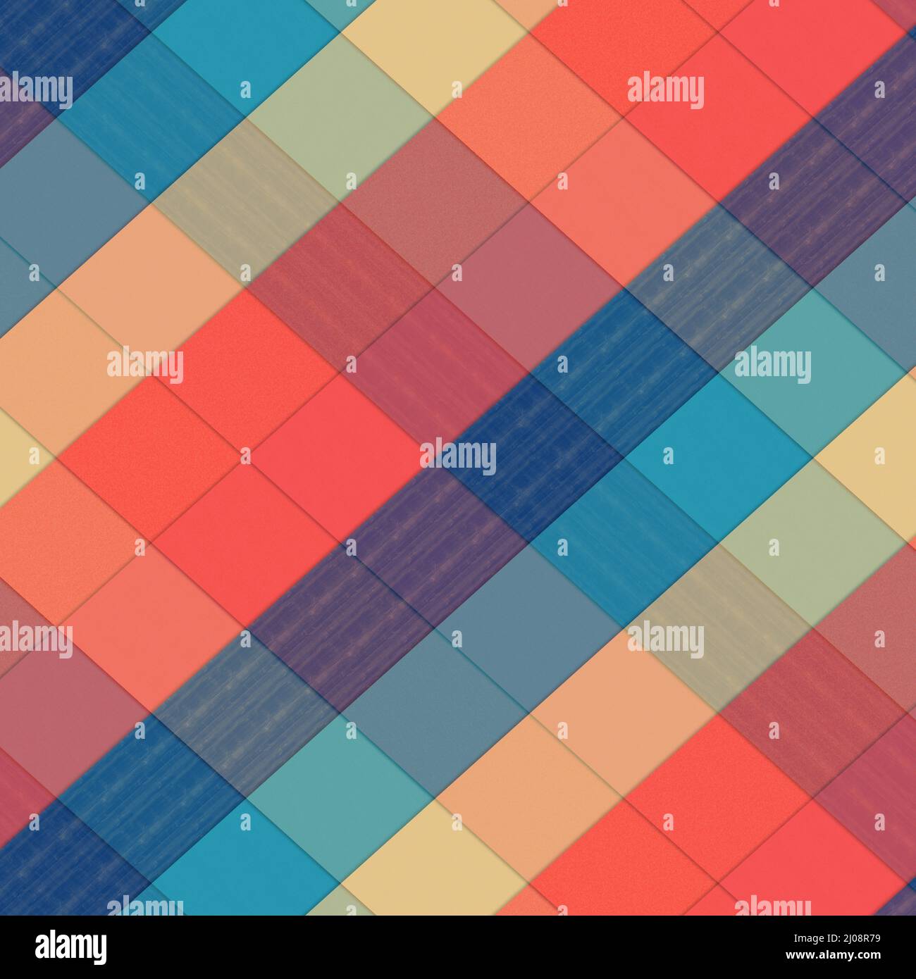 Illustration of abstract square patterns in the colorful background - great for wallpaper Stock ...