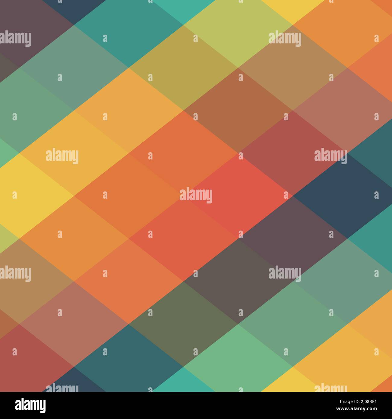 Illustration of abstract square patterns in colorful background - great for wallpaper Stock ...