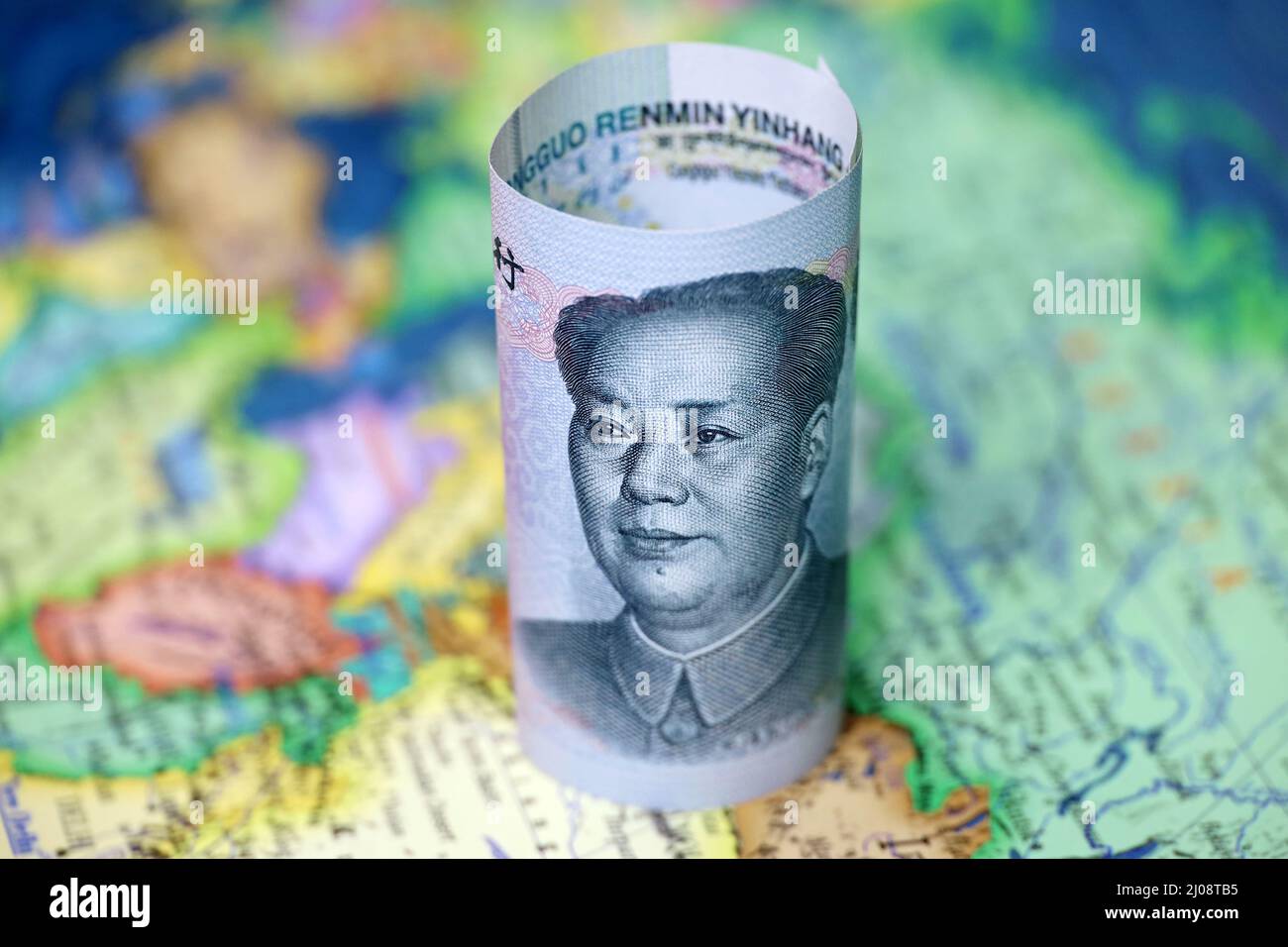 Russia political map hi-res stock photography and images - Alamy