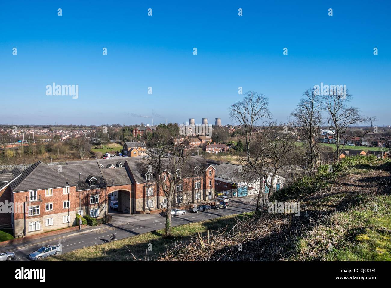 Pontefract Castle, West Yorkshire Stock Photo - Alamy