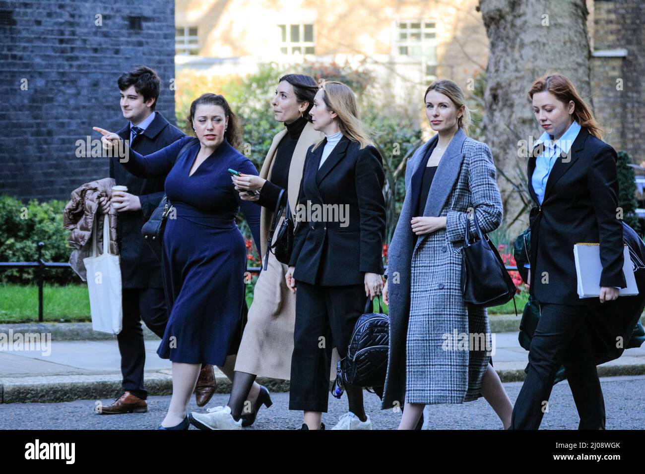 London, UK. 17th Mar, 2022. Four female Ukrainian MPs, Lesia Vasylenko ...