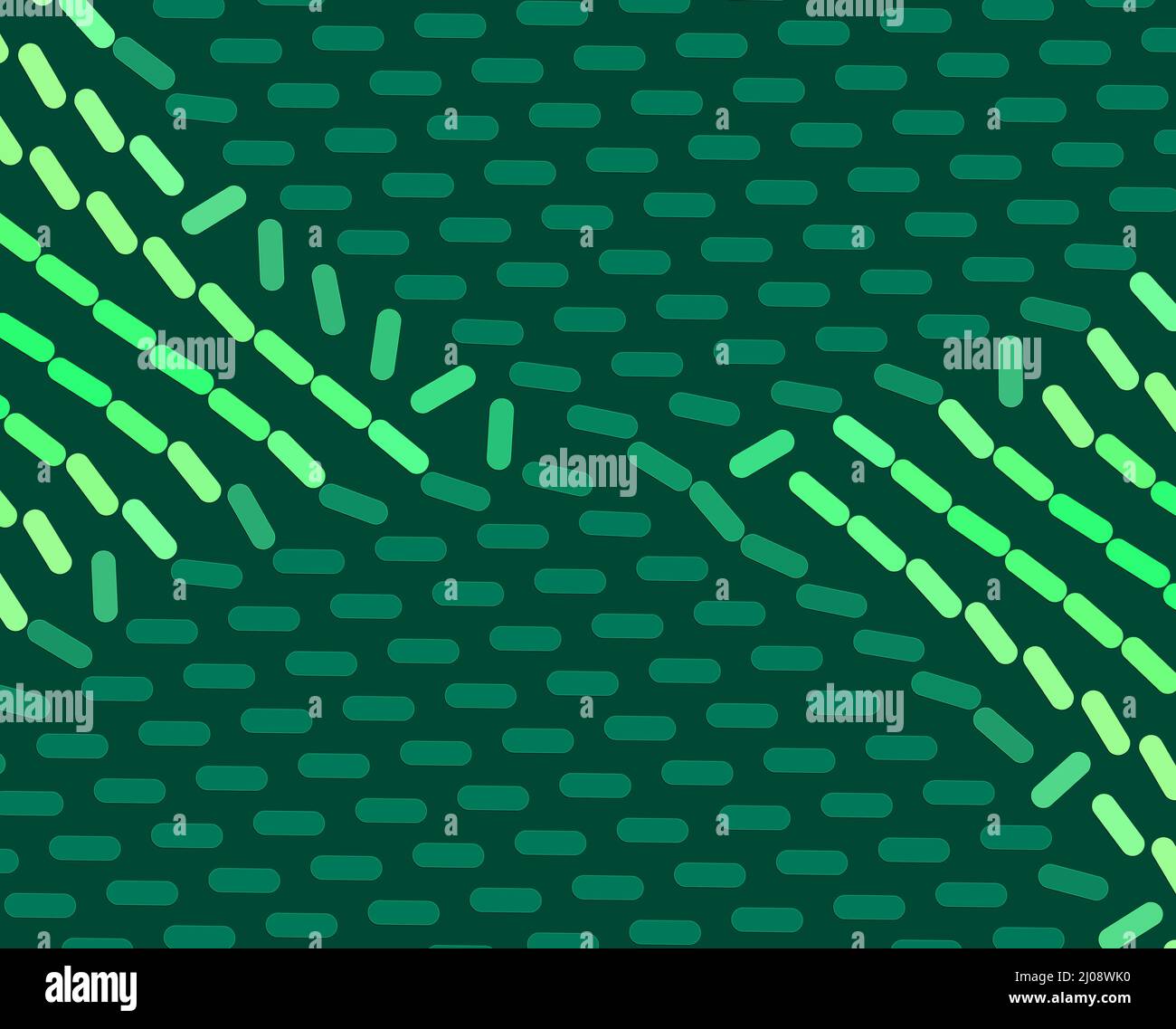 Illustration of abstract patterns in green colors - great for wallpaper ...