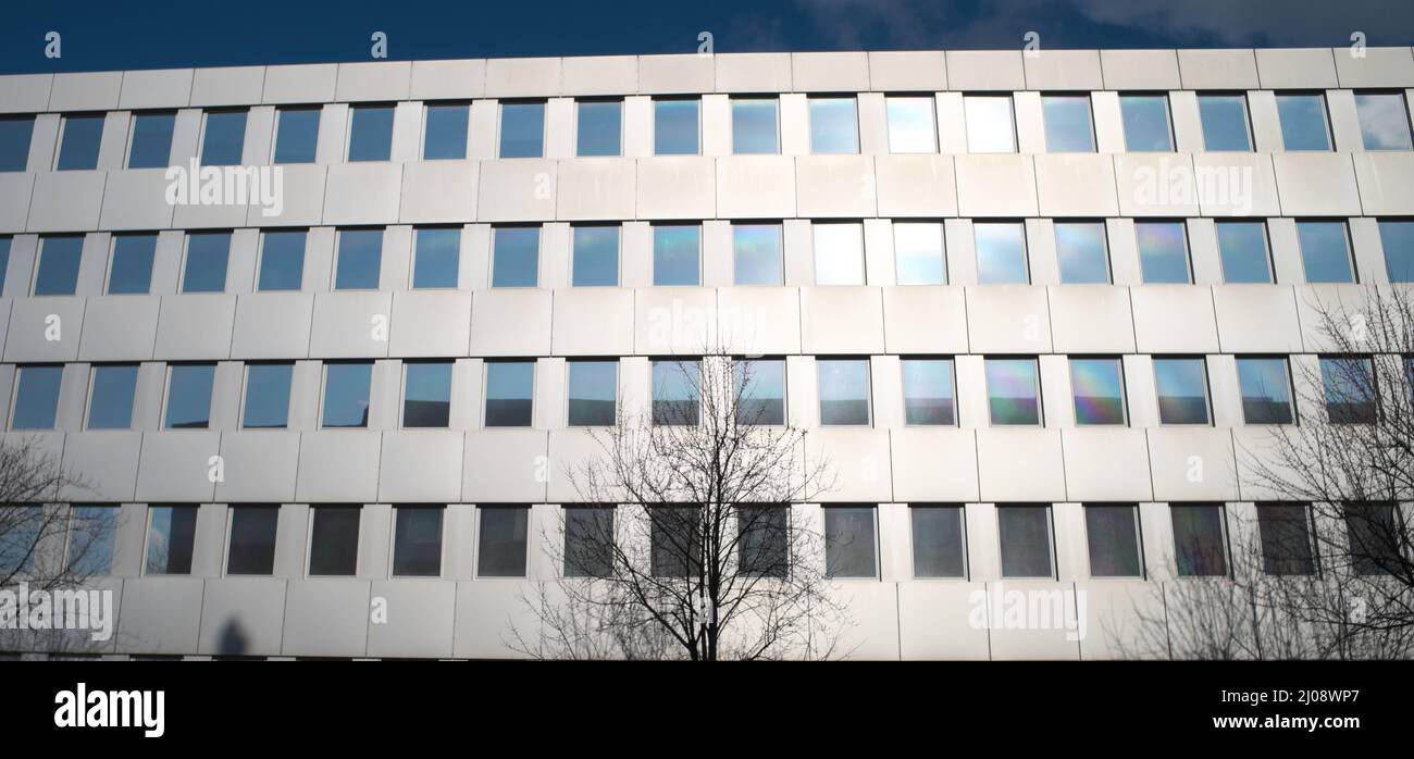 Office building facade pattern windows High Resolution Stock ...