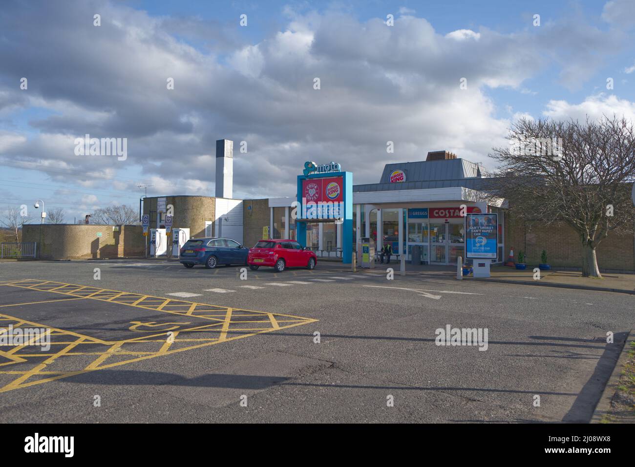 Washington MOTO Motorway Service Station on the A1(M) in County Durham ...