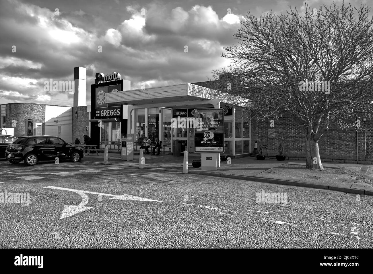 Washington MOTO Motorway Service Station on the A1(M) in County Durham ...