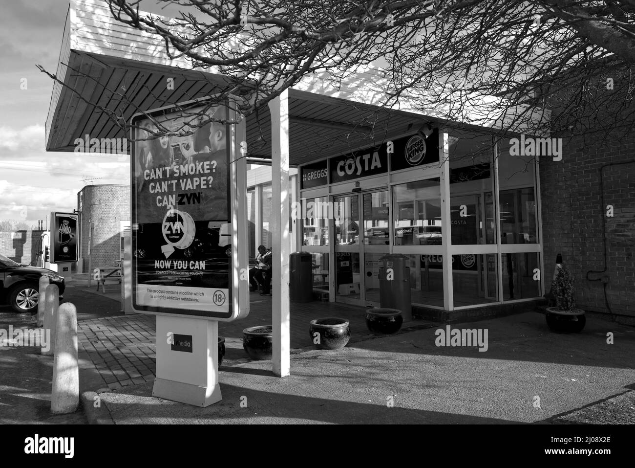 Driving on a1 motorway Black and White Stock Photos & Images - Alamy