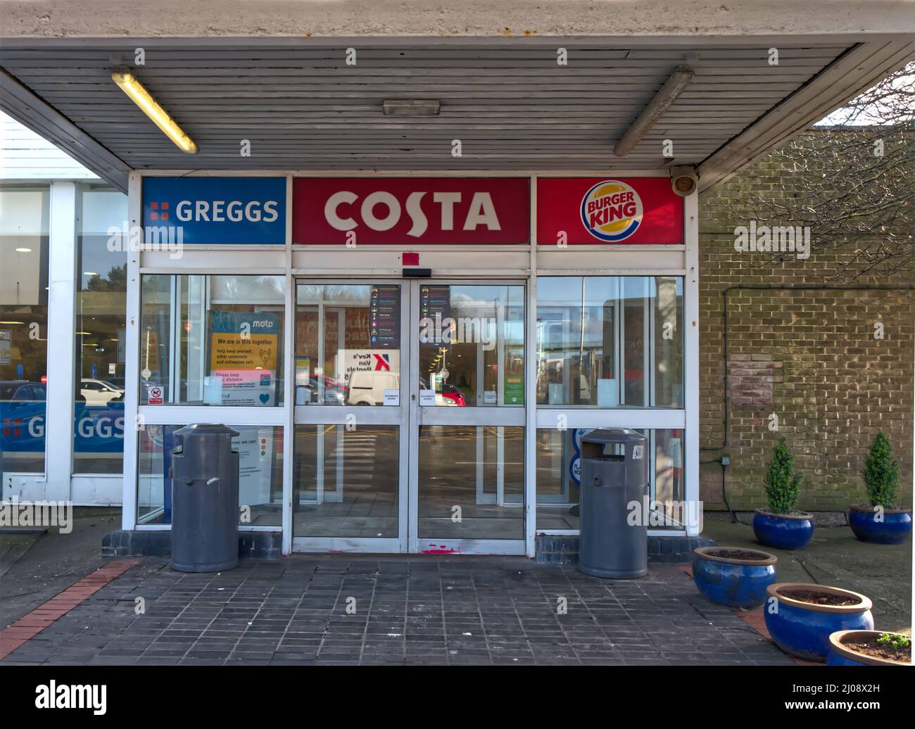 Washington MOTO Motorway Service Station on the A1(M) in County Durham ...