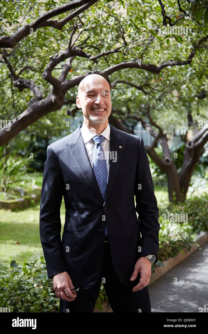 Palermo, Sicily, Italy. 17th Mar, 2022. LUMSA University awarded an ...