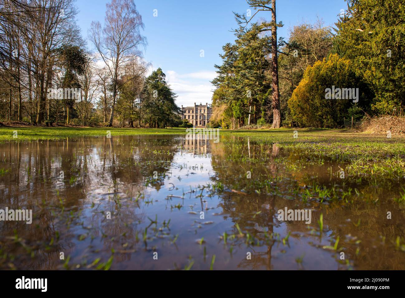 Spring at Elvaston Castle in Derbyshire, England UK Stock Photo - Alamy