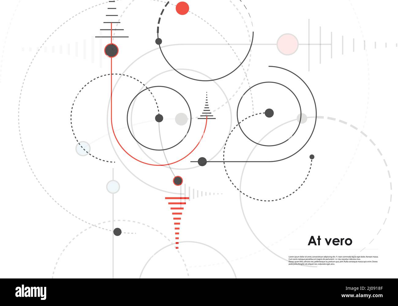 Abstract circles vector group concept. Modern design for presentation ...