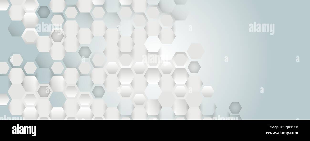 Illustration of hexagon pattern. Vector abstract pattern with hexagon ...