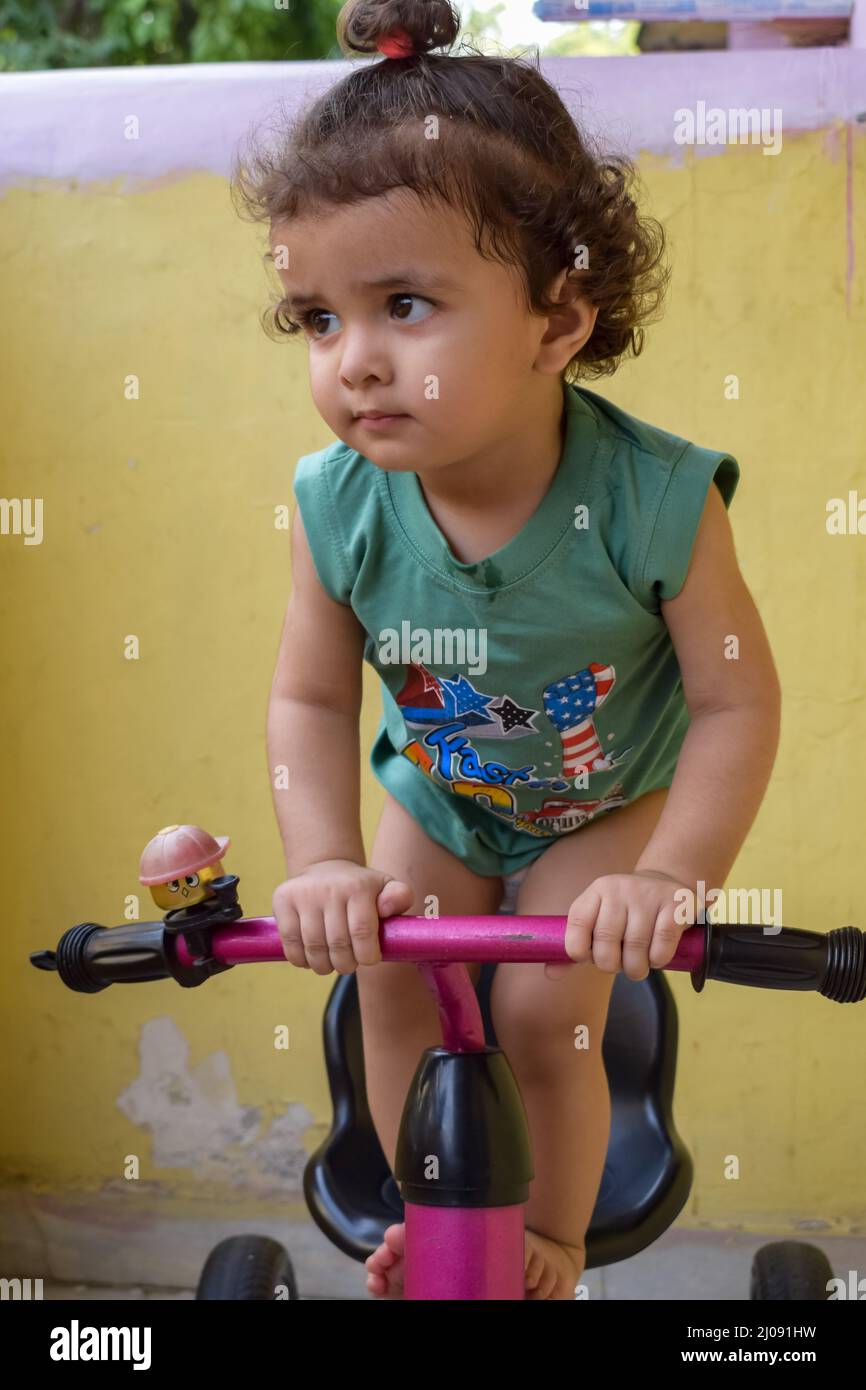 Cute little boy Shivaay at home balcony during summer time, Sweet ...