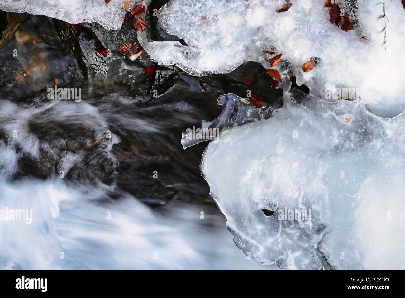 nature ice formation Stock Photo - Alamy
