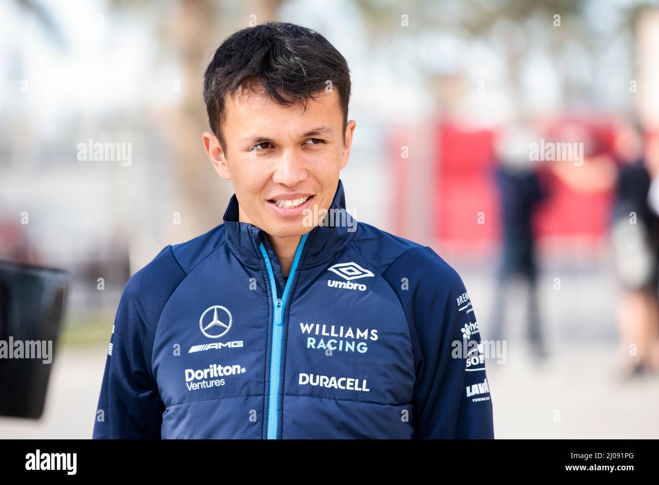 ALBON Alexander (tha), Williams Racing FW44, portrait during the ...
