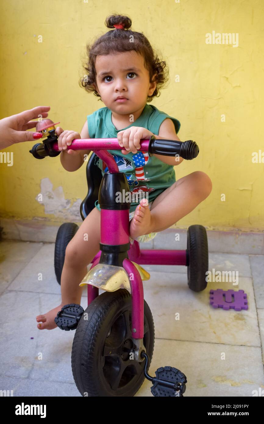 Cute little boy Shivaay at home balcony during summer time, Sweet ...