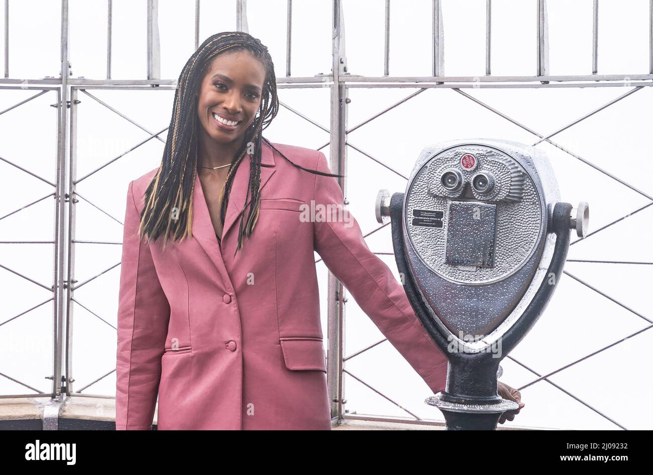 New York, USA. 17th Mar, 2022. Zainab Johnson, star of Upload on Prime ...