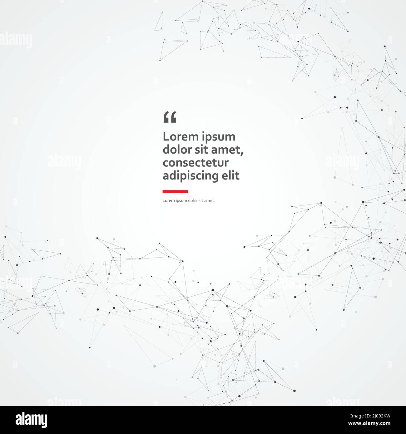 Molecule connections on white background. Vector illustration. Graphic ...