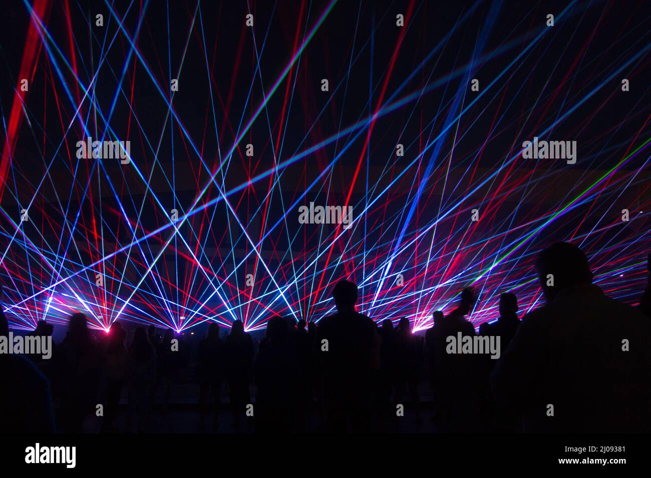 Laser show night club hi-res stock photography and images - Alamy
