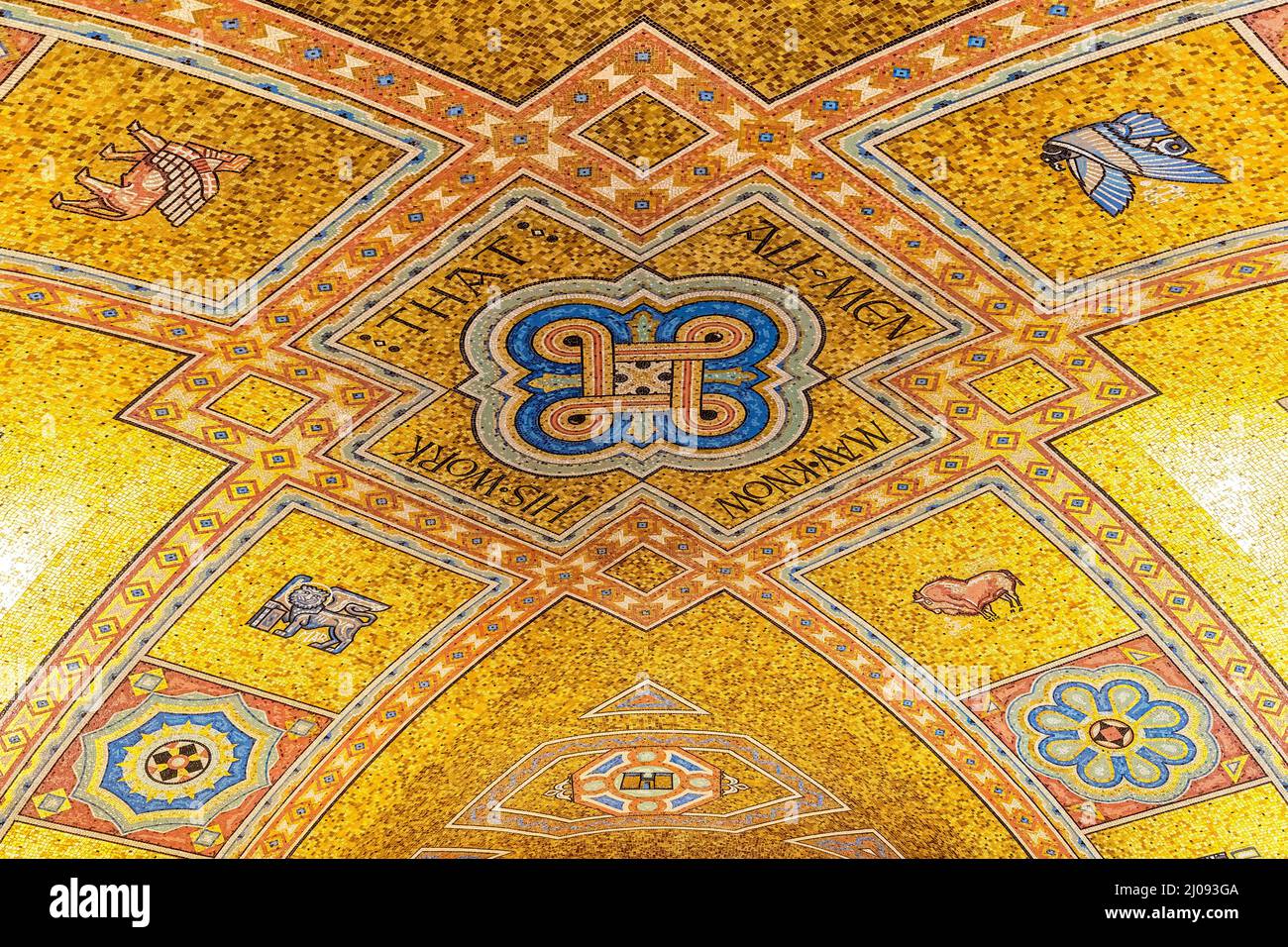 Mosaic ceiling hi-res stock photography and images - Alamy