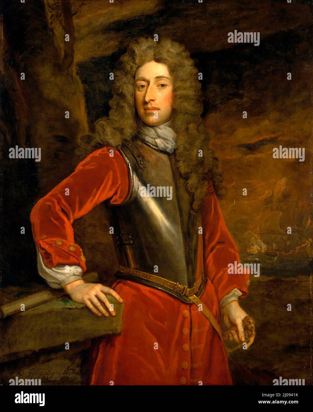 Portrait of George Byng, 1st Viscount Torrington (1663-1733) - Godfrey ...