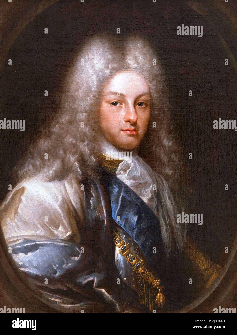 Philip V of Spain - Miguel Jacinto Melendez, circa 1720 Stock Photo - Alamy