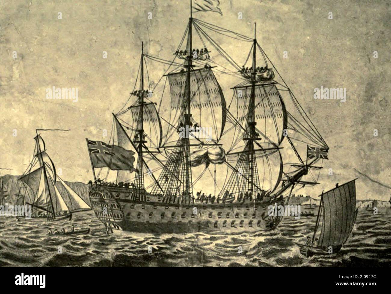 Hms victory on first hi-res stock photography and images - Alamy